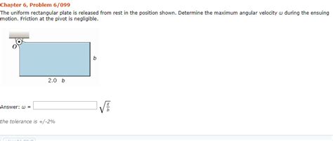 Solved Chapter Problem The Uniform Rectangular Chegg