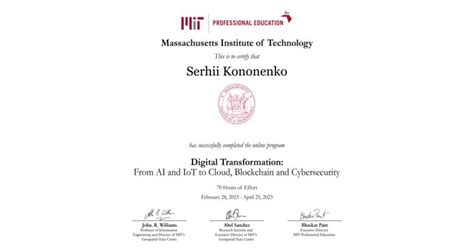 Serhii Kononenko On Linkedin Digital Transformation From Ai And Iot