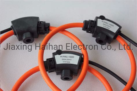 200a Ac Flexible Split Rogowski Coil Current Sensor Rogowski Coil And