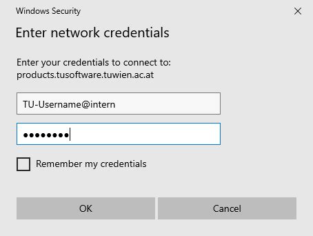 TUsoftware Windows TUtoolbox
