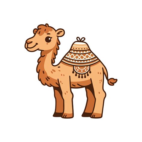 Cute Camel Icon Character 46353242 Png