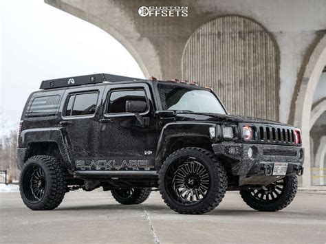 2006 Hummer H3 With 22x12 51 Arkon Off Road Alexander And 33 12 5r22