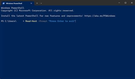 Powershell Closes After Running Script How To Stop It