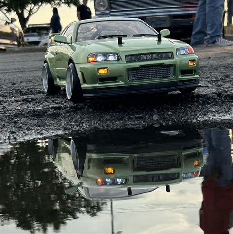 Took My Hpi Rs4 Sport3 Drift Build To A Car Show Tonight Everybody Loved It R Rccars