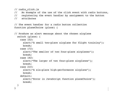 Solved Modify The Radioclickhtml Example To Have Five