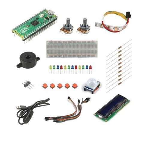 Uctronics Kb0005 Raspberry Pi Pico Starter Kit W Breadboard 3590