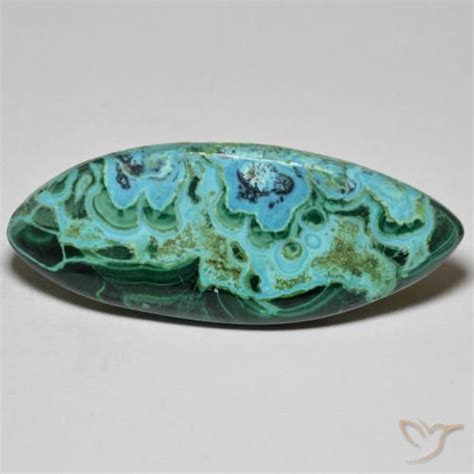 Loose Chrysocolla Gemstones: Cabochons, Polished Stones and Jewelry Beads