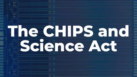 Chips For America Outlines Vision For The National Semiconductor