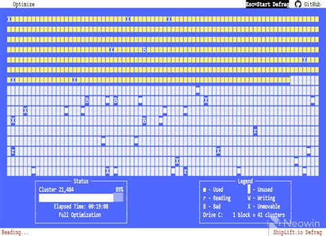 New Defrag Simulator Is A Polished Nostalgia Trip Youll Want To Go On Neowin