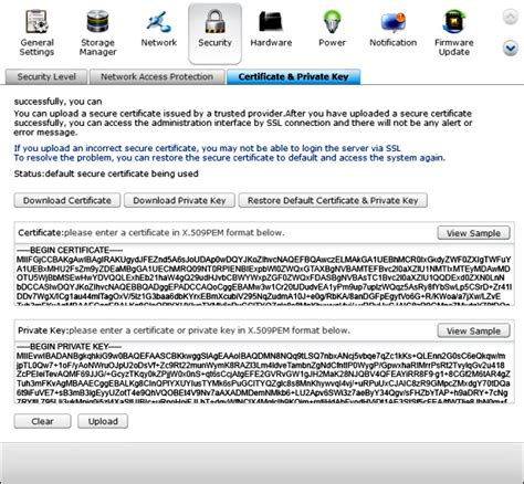 QNAP NAS Certificate Installation