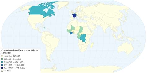 Francophone Countries World In Maps 46 Off