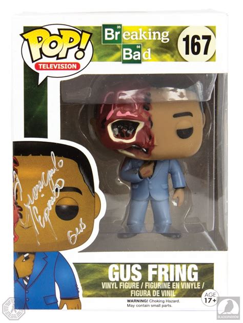 Breaking Bad Gus Fring Funko Pop Figure Signed By Giancarlo Esposito
