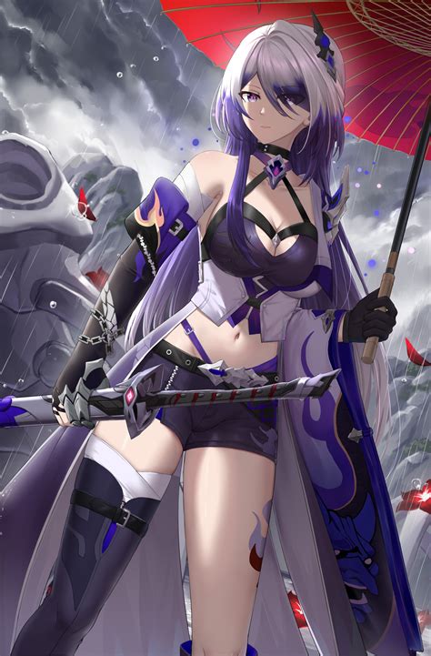 Acheron Honkai And 1 More Drawn By Skymkumei Danbooru