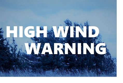 High Wind Warning Cold Front Dominate Se Wyoming Weather