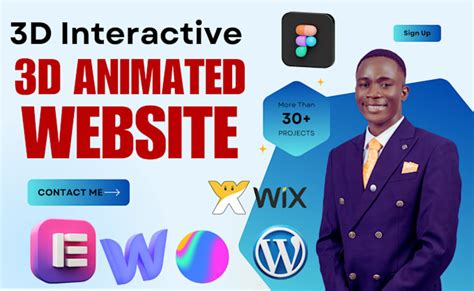 Build 3d Animated Website 3d Animation Threejs Webgl Lottie 3d