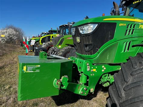 Седмицата започва с национален протест на зърнопроизводителите От деня