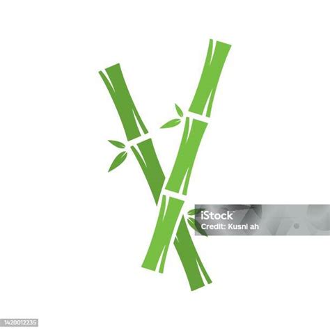 Ilustrasi Ikon Vektor Logo Bambu Ilustrasi Stok Unduh Gambar Sekarang
