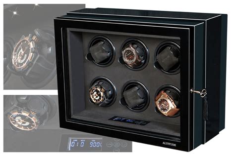 ШКАТУЛКА ДЛЯ ЧАСОВ С АВТОПОДЗАВОДОМ ХРАНЕНИЕ ПОДЗАВОД Innovation6 3760875 купить в Москве