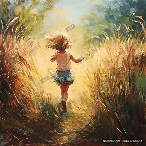 Ai创作图田间奔跑的女孩 奔跑的小姑娘 花田里奔跑的女孩 女孩风景画 奔跑的少女 奔跑小女孩 女孩草地奔跑 梦幻儿童插画超治愈 奔跑的姑娘 草地奔跑的少年插画 追太阳的小孩 奔跑的小女孩 自由