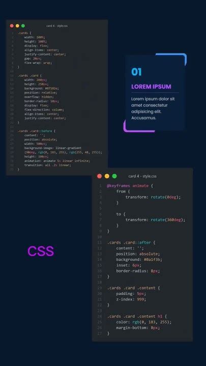 Css Border Animation Animated Css Gradient Card Borders In Motion