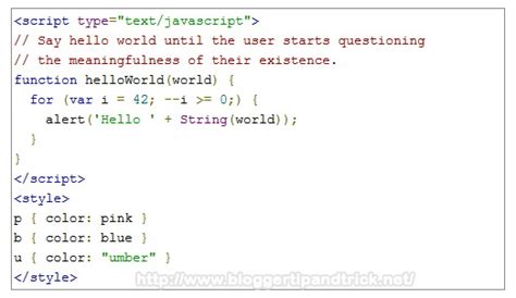 How To Use Prettify Syntax Highlighter With Blogger Blogger Tips And