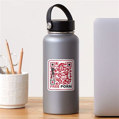Free Porn QR Code Sticker By E2productions Redbubble