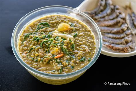 Pork Monggo With Crispy Galunggong Panlasang Pinoy