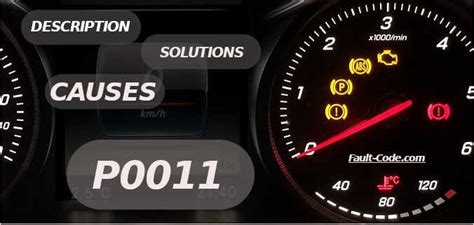 P0011 Fault In Camshaft Adjuster Fault Code Com