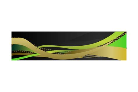 Abstract Stylish Wave Header Design Template