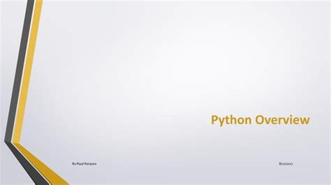 Python Final Ppt
