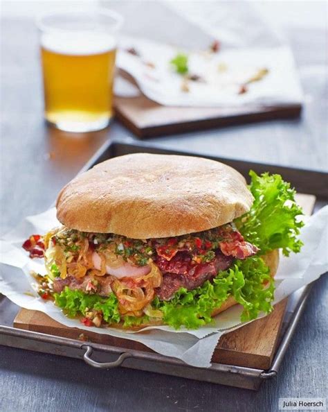 Chivito With Lime Mayonnaise And Chimichurri Recipe