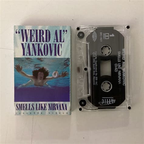 Yankovic Weird Al Smells Like Nirvana Cdn 1992 Cassette Used