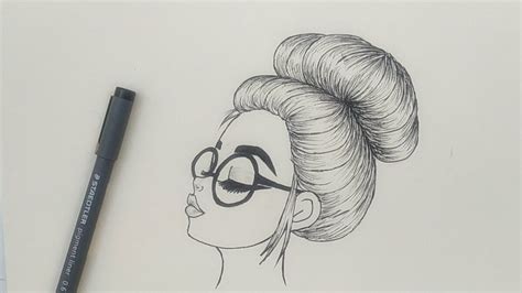 Очки рисунок карандашом