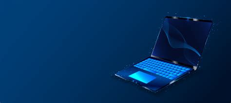 다각형으로 구성된 노트북입니다 해골 낮은 폴리 삼각형미래다각형 스타일의 노트북 인터넷 또는 디지털 또는 장치 및 컴퓨터의 기호 벡터 일러스트레이션 Lcd에 대한 스톡 벡터