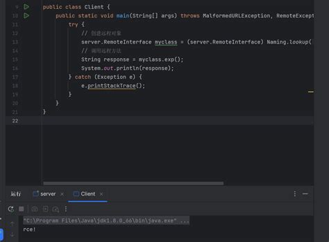 java rmi学习 a day in asal1n