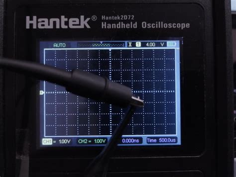 Hantek 2d72 Scope Graph Stuck On Top Regardless Of The Signal I Probe R Askelectronics