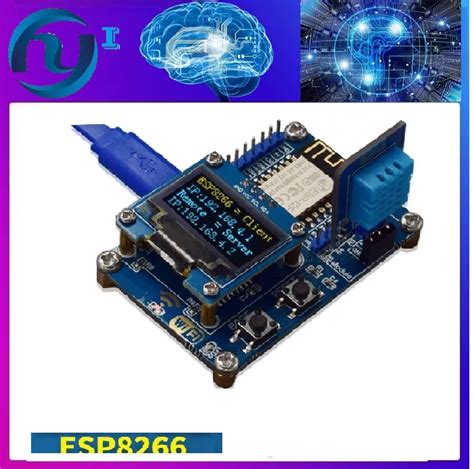 Esp8266 Stazione Meteorologica Kit Fai Da Te Kit Di Avviamento Iot Per Arduino Con Display Oled