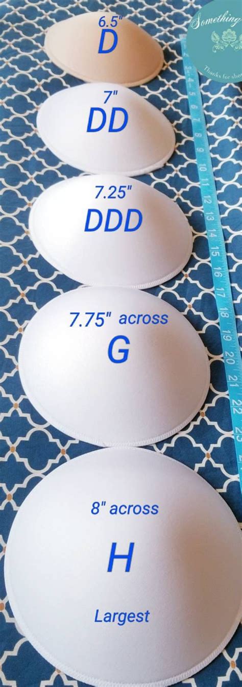 Size Ddd White Cups Foam Bra Cups Size Ddd Sew In Bra Cups Bra Pads