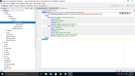 Magento2 Magento 2 My Custom Menu Is Not Displayed In Admin Panel