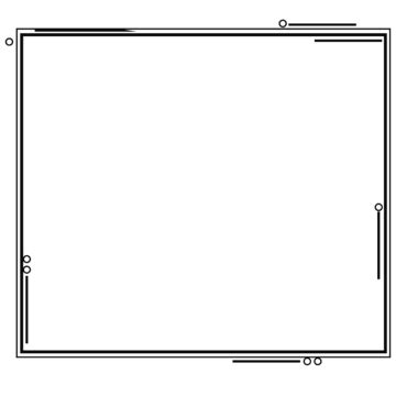 Hand Drawn Box PNG Transparent Hand Drawn Cartoon Text Box Border Text Box Frame Simple PNG