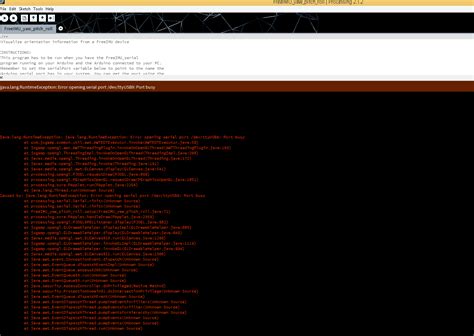 Processing Serial Port Probleme Deutsch Arduino Forum