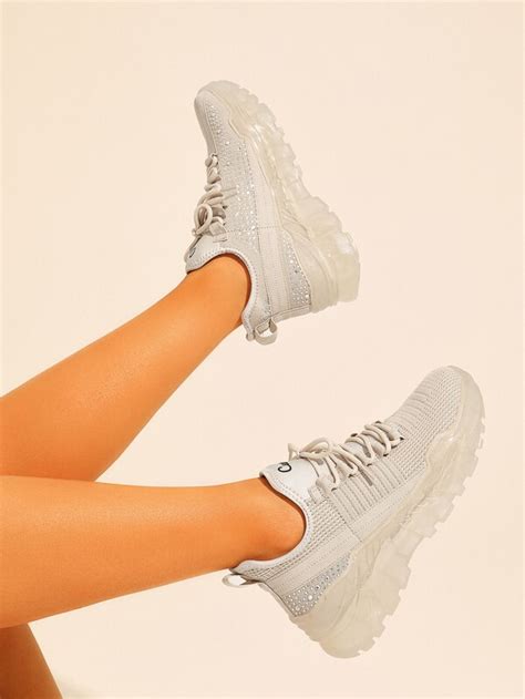 Cuccoo Trending Strick Detail Band Vorne Aktuelle Trends G Nstig Kaufen Shein Deutschland