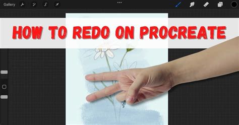 How To Undo On Procreate Easy Tips To Redo Undo Artsydee Drawing