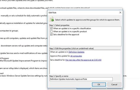 Auto Install Definition Updates Via Wsus Windows Spiceworks Community