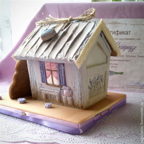 Купить или заказать Пряничный домик Прованс в интернет магазине на Ярмарке Мастеров