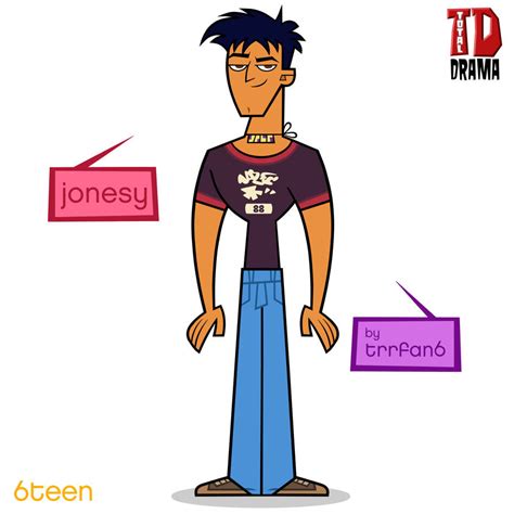 Jonesy Total Drama Version Standing Stance By Thetrrfan610 On Deviantart