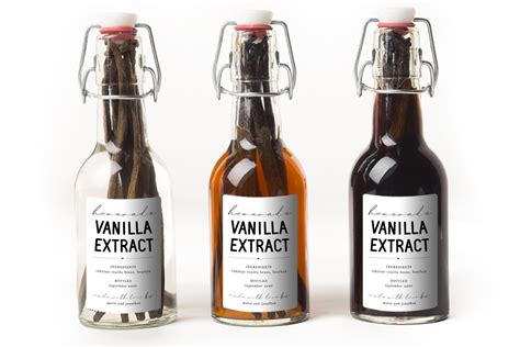 Homemade Vanilla Extract Label Template Printable Gift Sticker