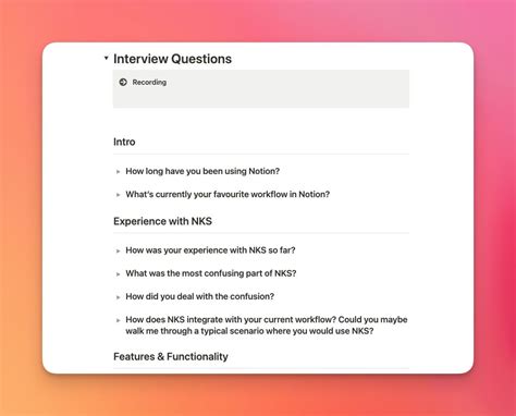 The Beauty Of Notion Is That You Can Super Quickly Spin Up Templates To