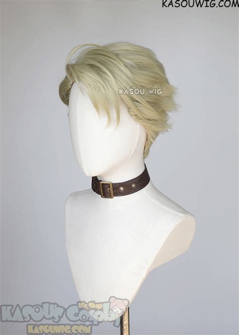 Jujutsu Kaisen Kento Nanami Short Blonde Undercut Wigjujutsu Kaisen