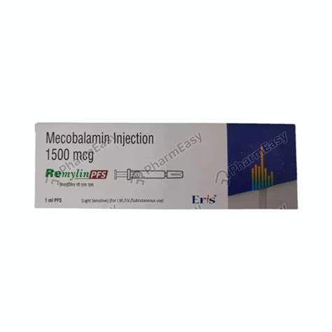 1500mcg Remylin Pfs Mecobalamin Injection At ₹ 200 Vial Vitamin B12 Injection In Nagpur Id